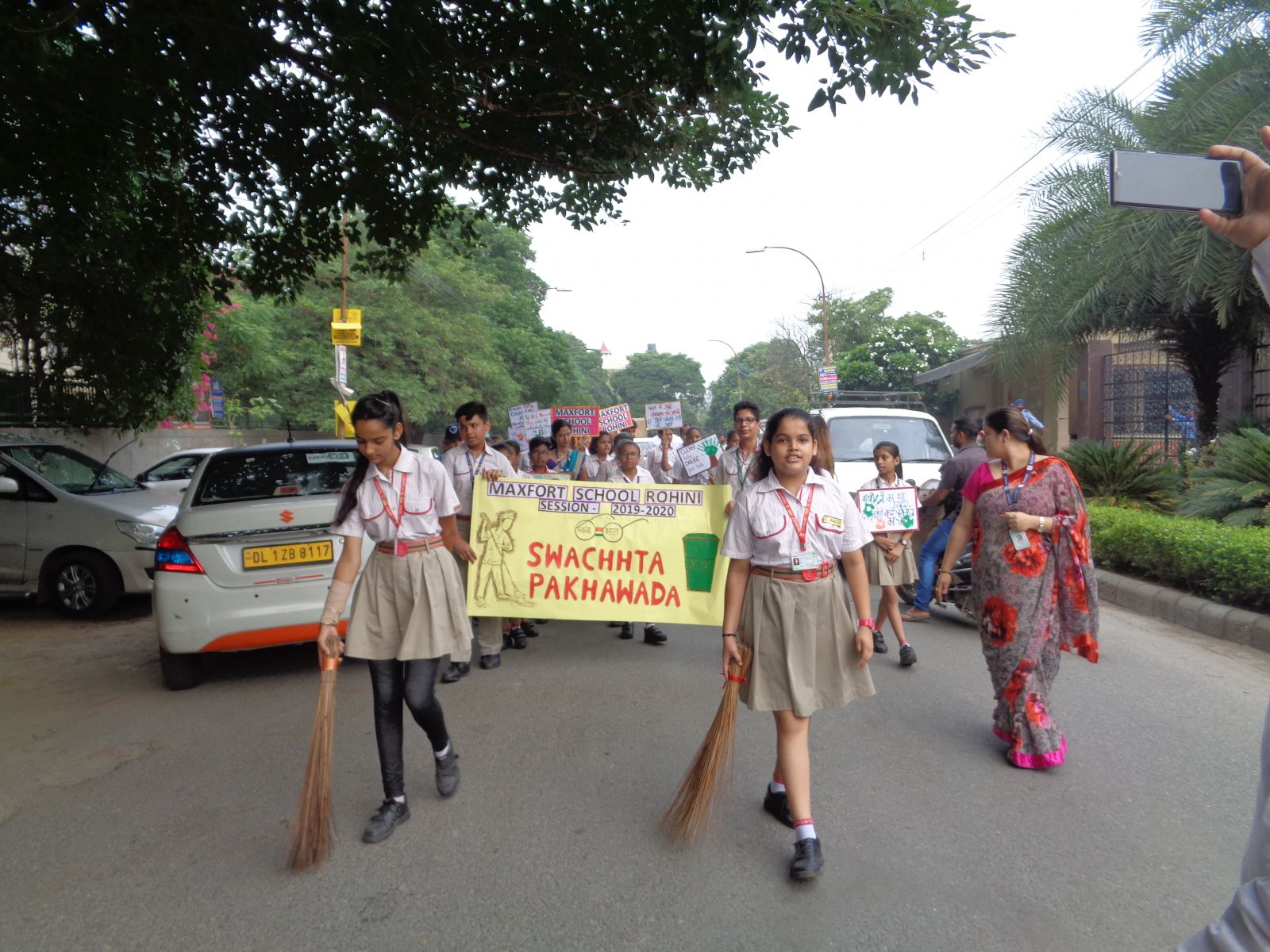 Activity : ‘Swachhata – Pakhwada’ - Maxfort School Rohini