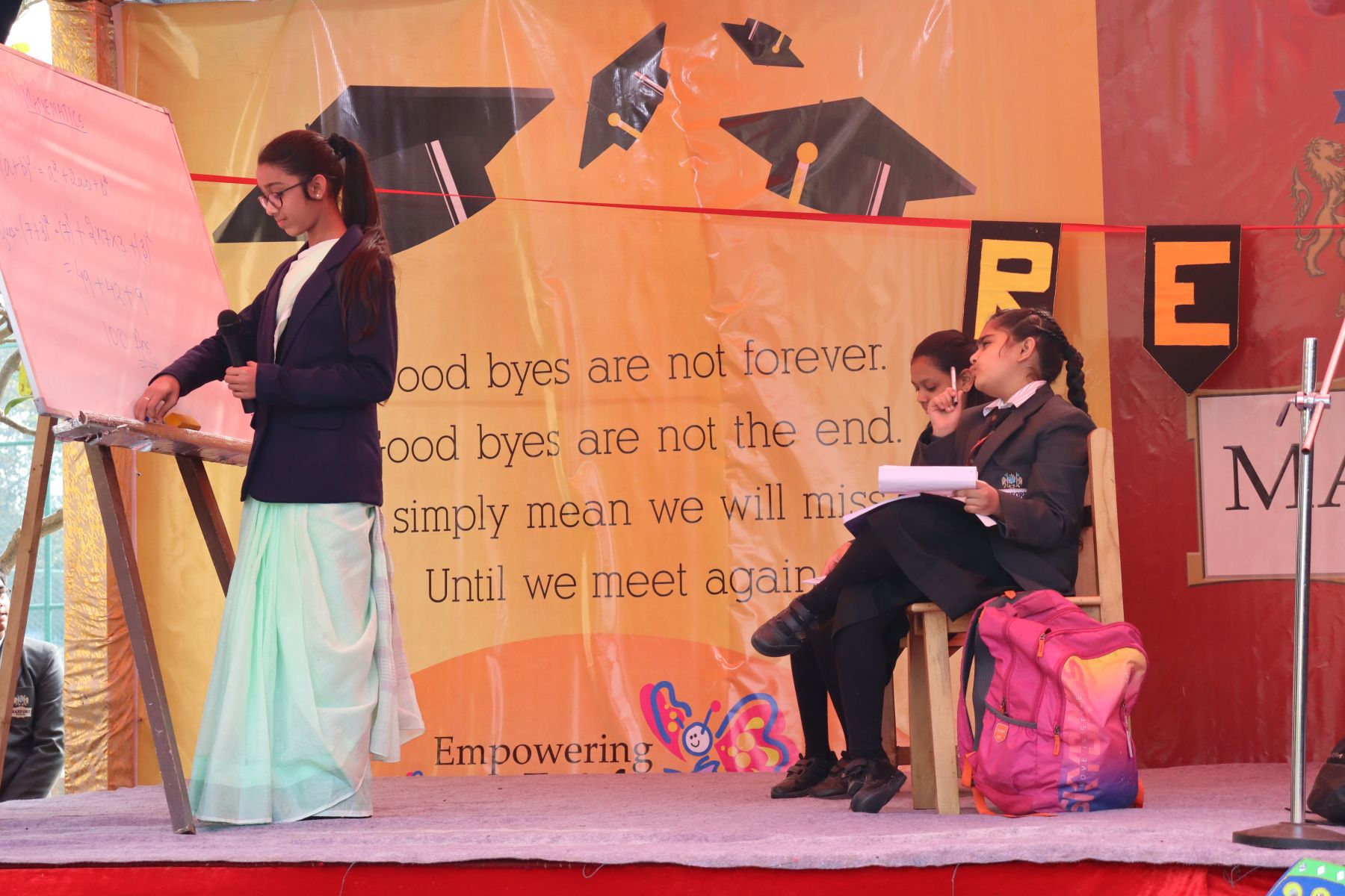 Good Luck Ceremony-“Hasta La Vista” - Maxfort School Rohini