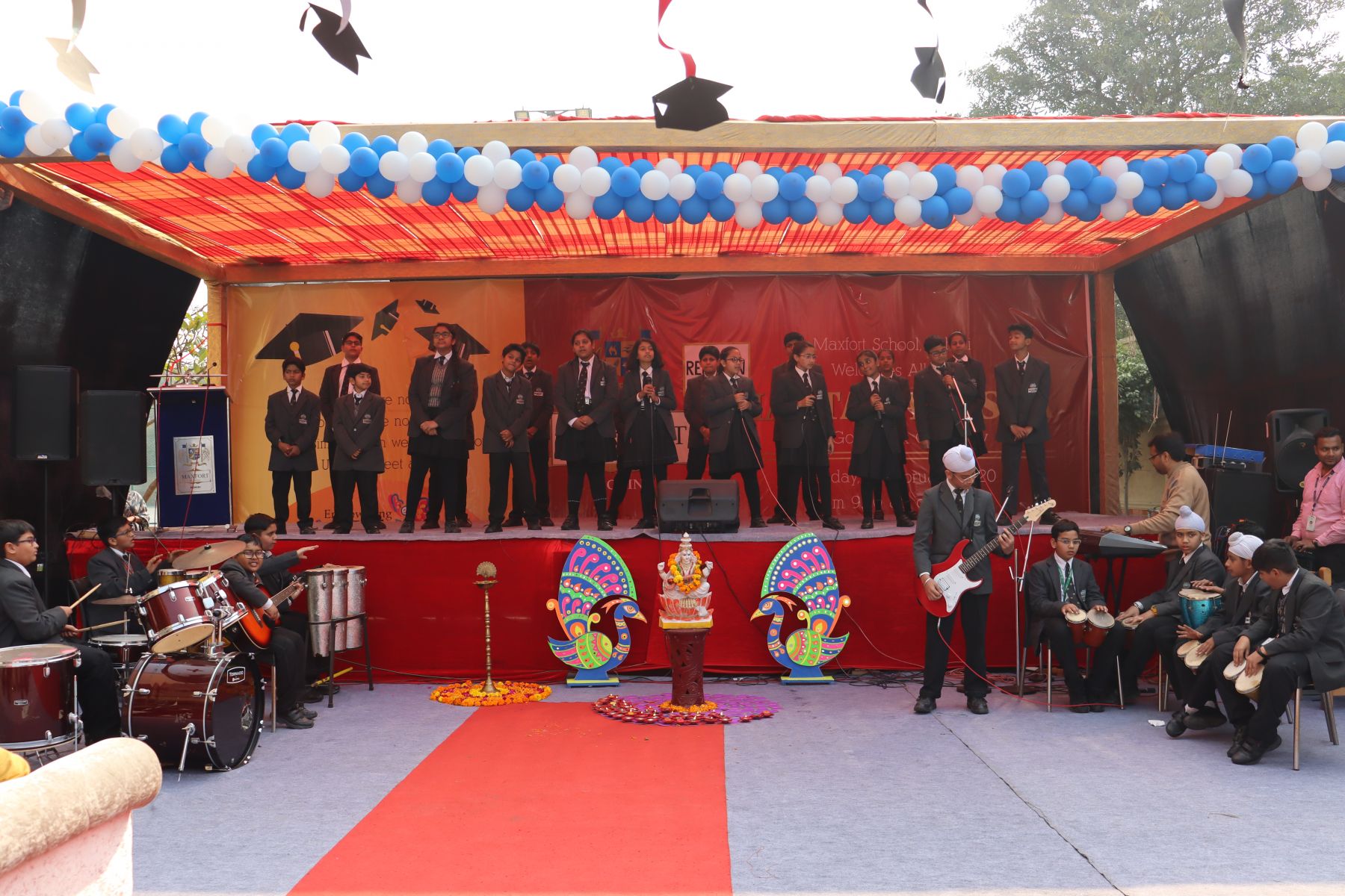 Good Luck Ceremony-“Hasta La Vista” - Maxfort School Rohini